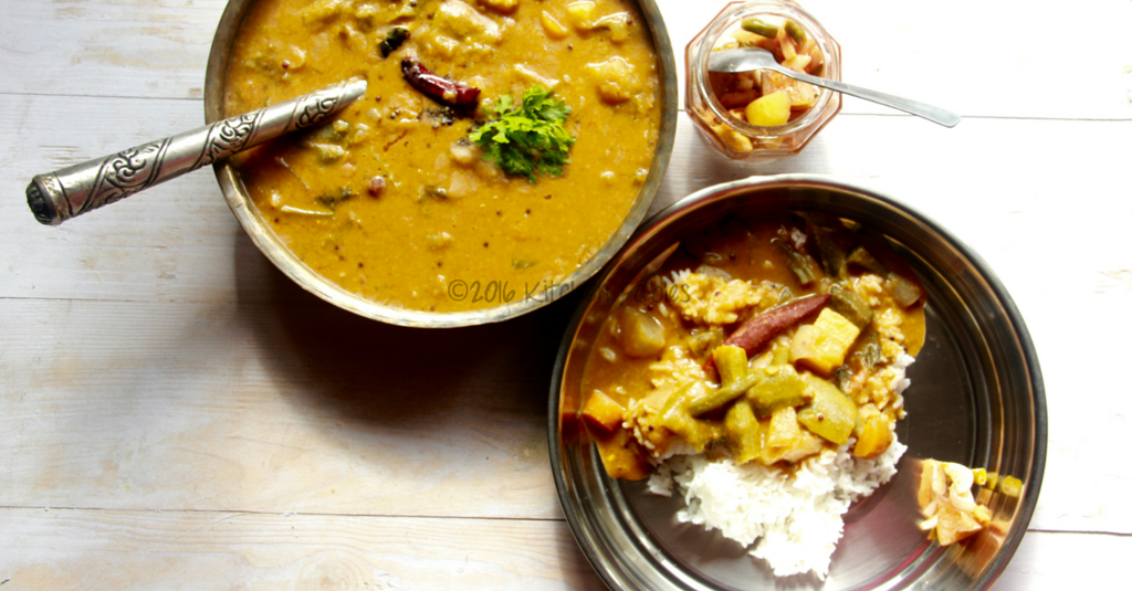 Kerala Sambhar Recipe | Kitchen Fables