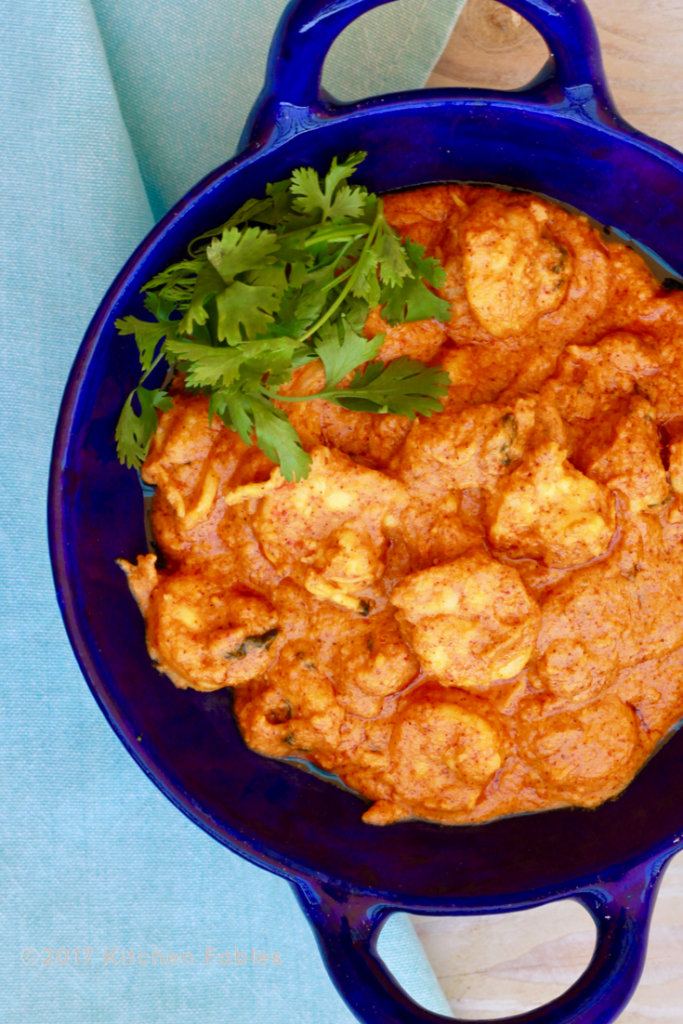 Quick Malai Prawn Curry Made in Less than 30 Minutes - KitchenFables