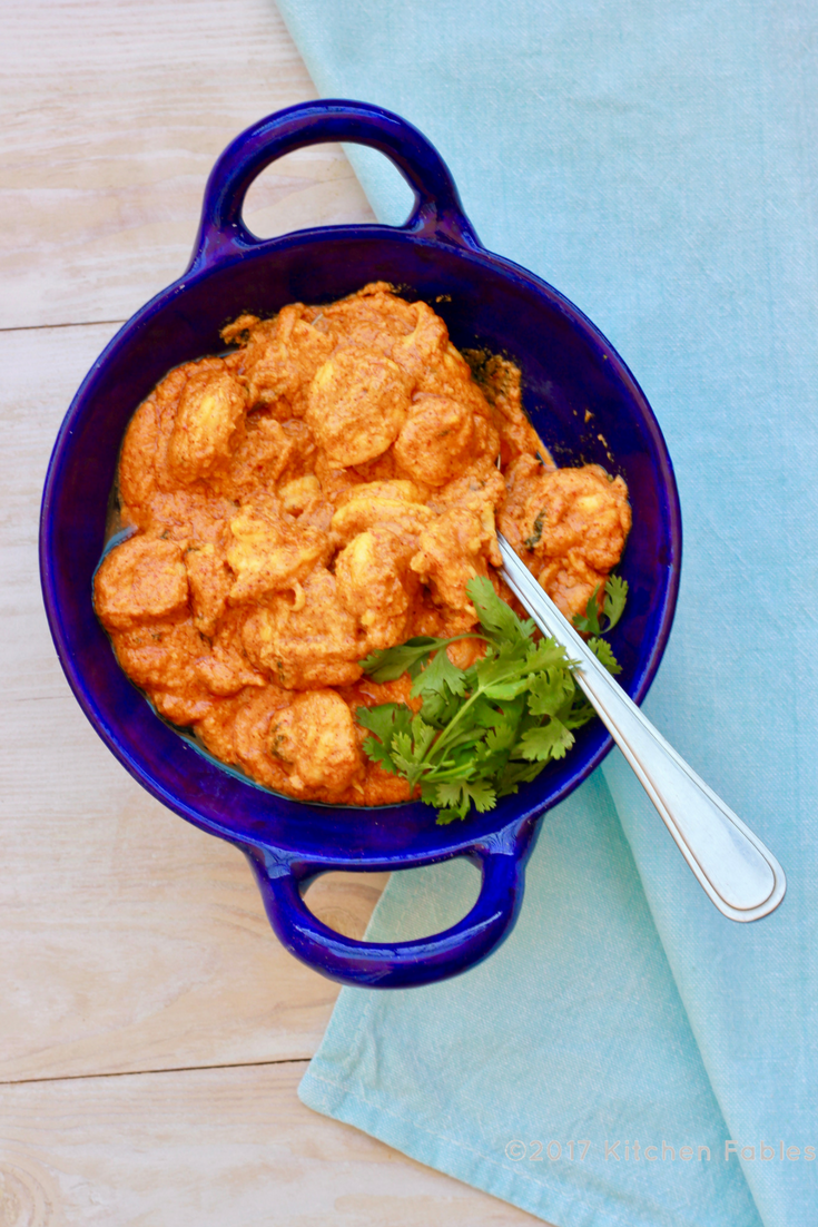Quick Malai Prawn Curry Made in Less than 30 Minutes - KitchenFables