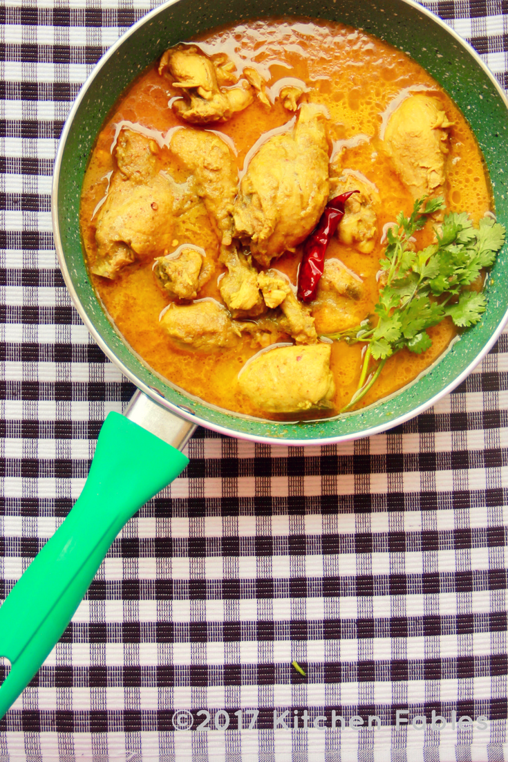Mother's Day Special - Easy & Light Chicken Curry - KitchenFables