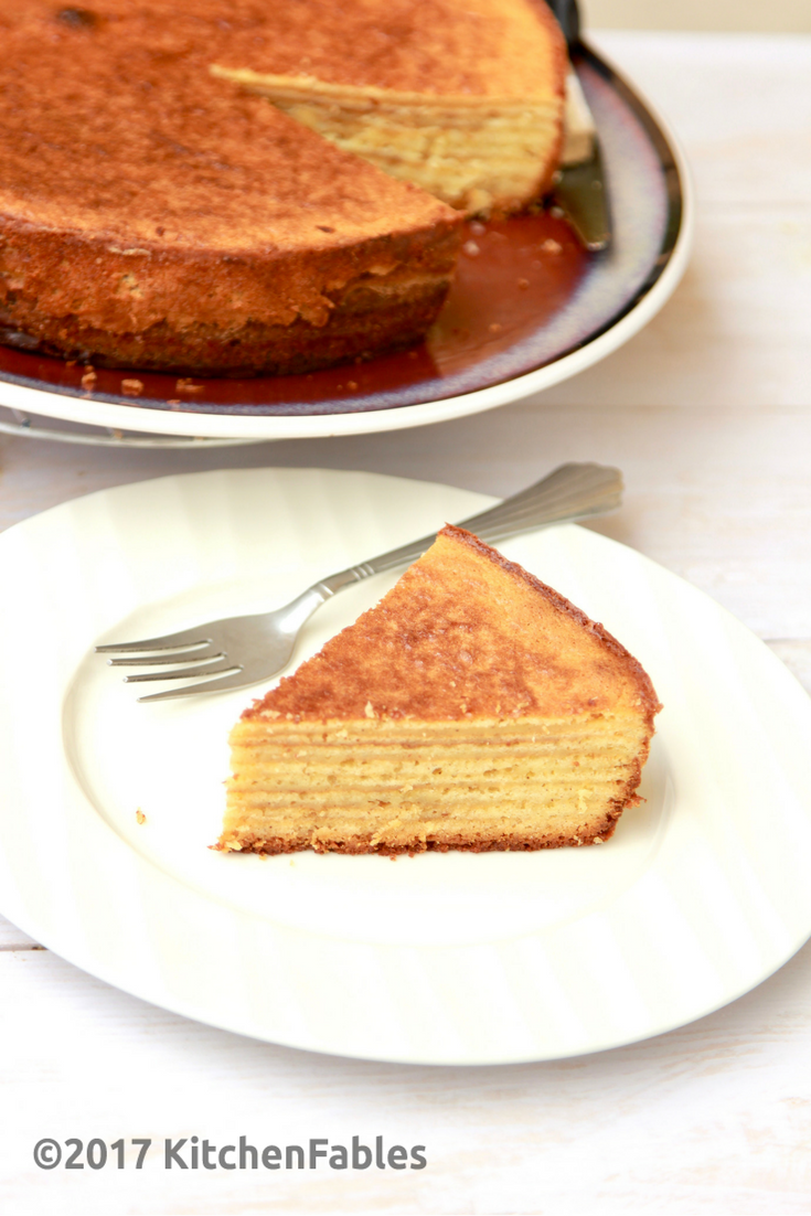 Exotic Rich Cake or Indonesian Layered Cake - KitchenFables